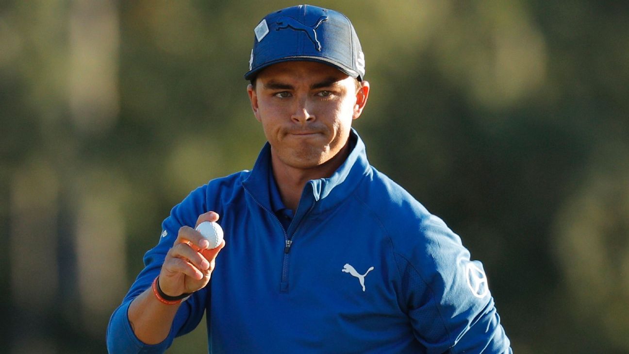 Rickie Fowler joins 4-way tie at the top in Masters - ESPN