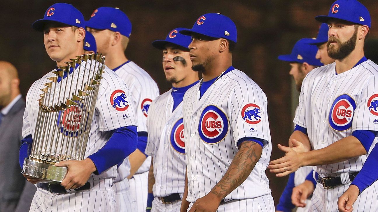 Chicago Cubs World Series trophy suffers minor damage while being ...
