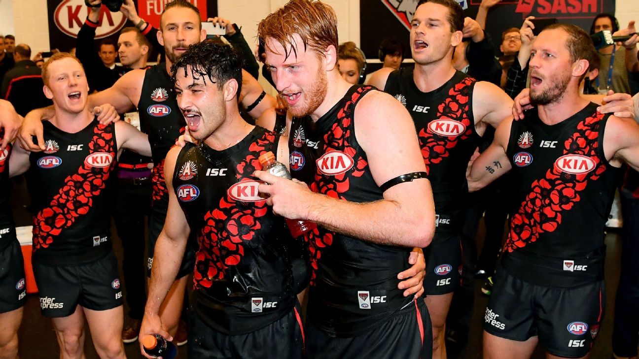 AFL Front and Centre: Bombers queried over international rookie Ben ...