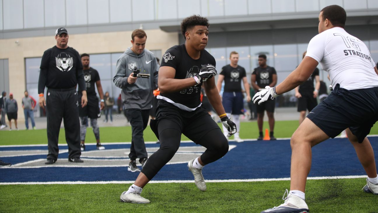 DE Ron Tatum III, No. 77 in 2018 class, flips to Oklahoma from Texas - ESPN