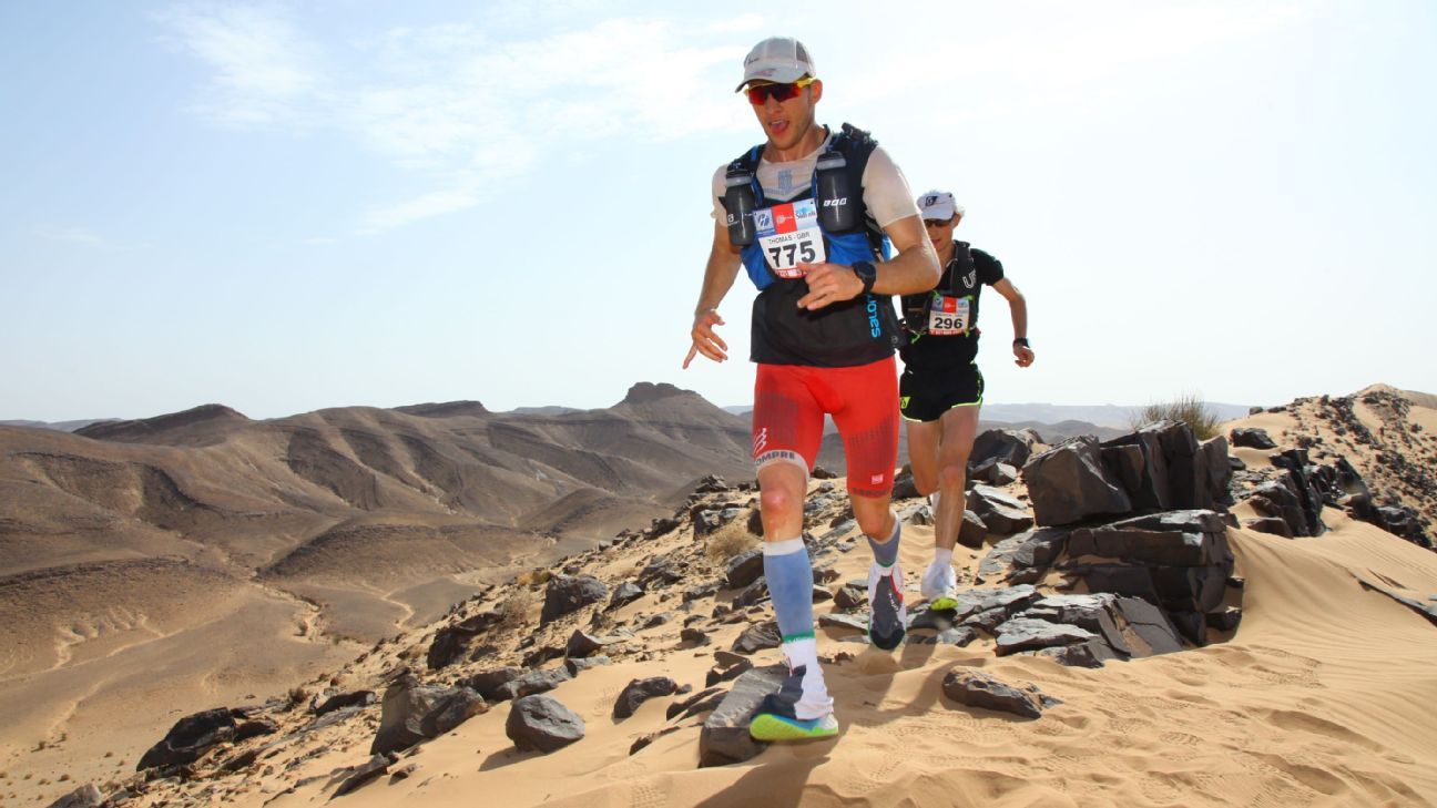 Ultra-running army captain Tom Evans prepared to go the extra 156 miles ...