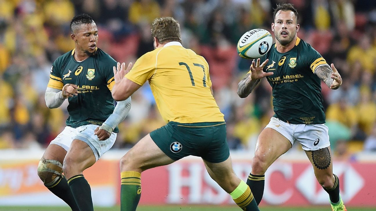 It's all about clinical decision-making for Springbok flyhalf Jantjies ...