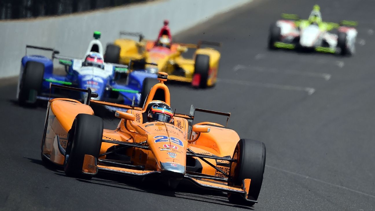 Fernando Alonso's Indy 500 ends with Honda engine failure - ESPN