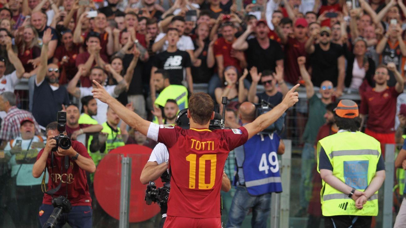 Roma's Francesco Totti on retirement - 'I'm not ready to say it's over ...