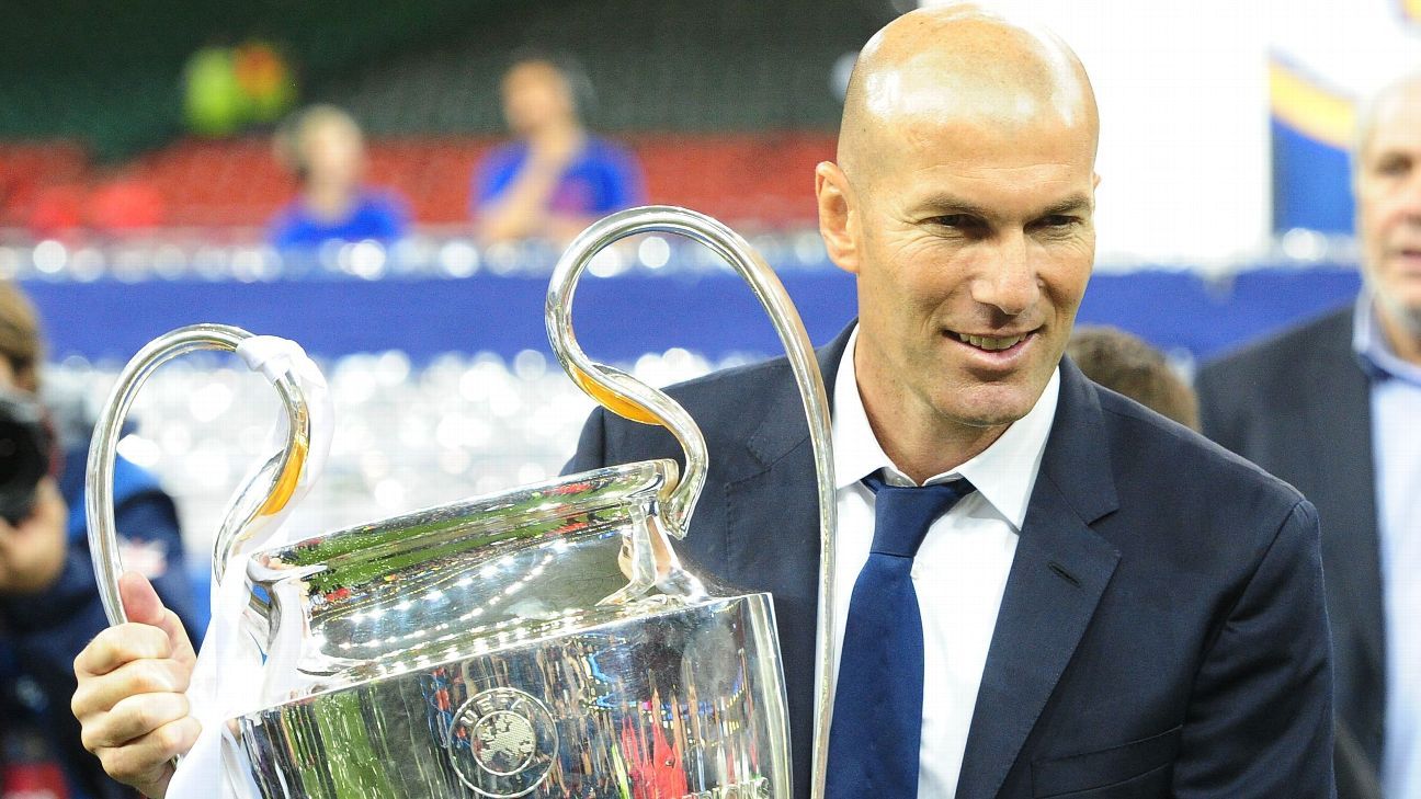 Zinedine Zidane transforms Real Madrid to bring success with a smile - ESPN