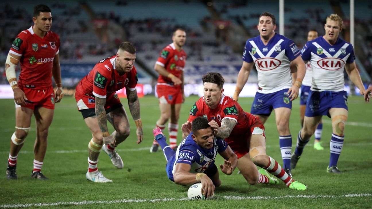 Bulldogs back in winners circle with dour win over Dragons - ESPN