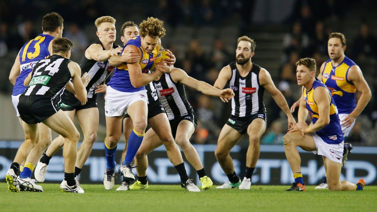 West Coast Eagles' Matt Priddis retires, Sam Mitchell may follow - ESPN