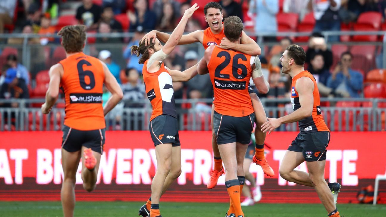 Josh Kelly re-signs with GWS Giants in AFL - ESPN