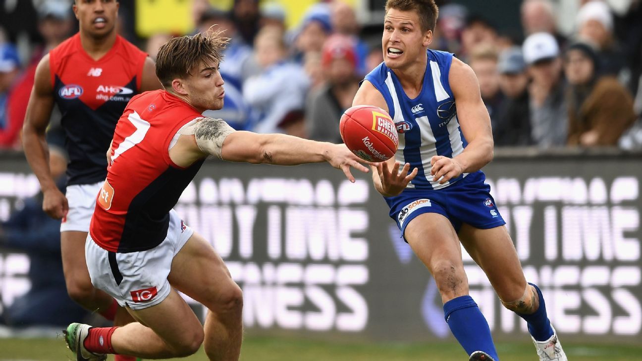 North Melbourne Kangaroos Continue Afl Win Streak Over Melbourne Demons