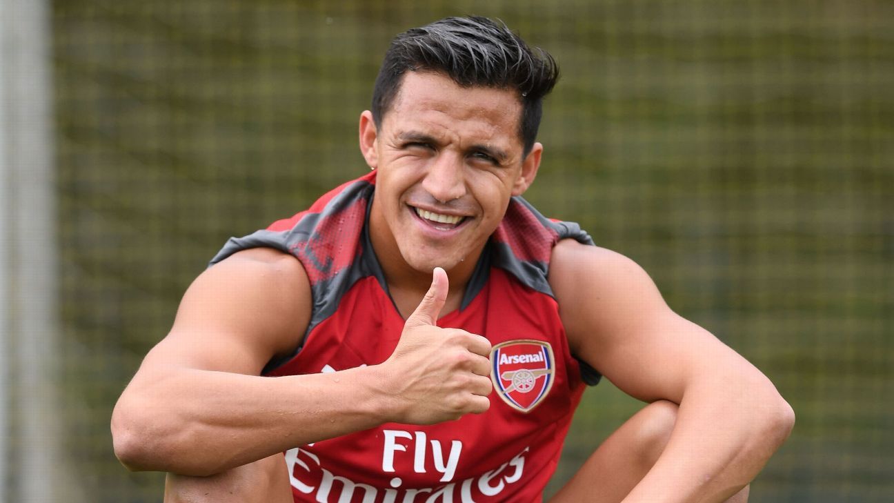 Arsenal forward Alexis Sanchez returns to training after illness - ESPN