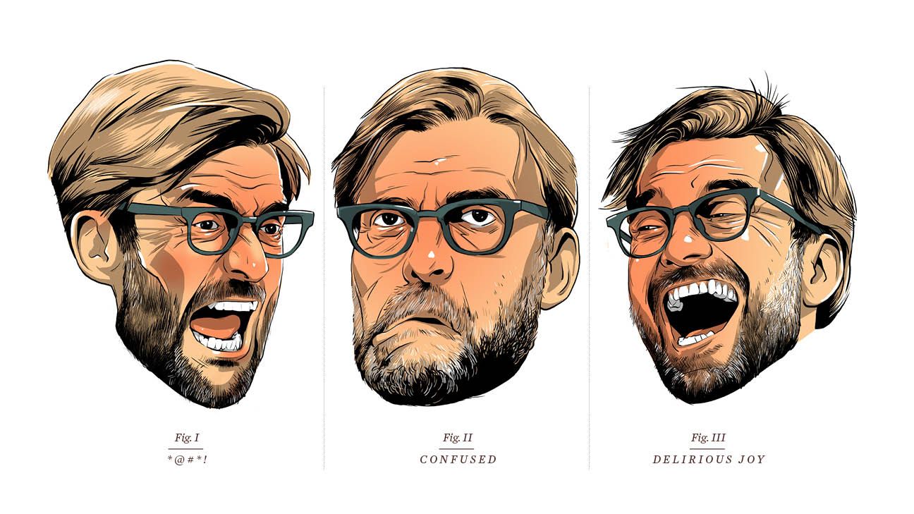 The many faces of Jurgen Klopp, Liverpool's super-animated manager - ESPN