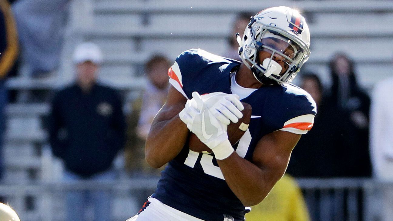 University of Virginia Cavaliers WR Andre Levrone looks to have impact ...