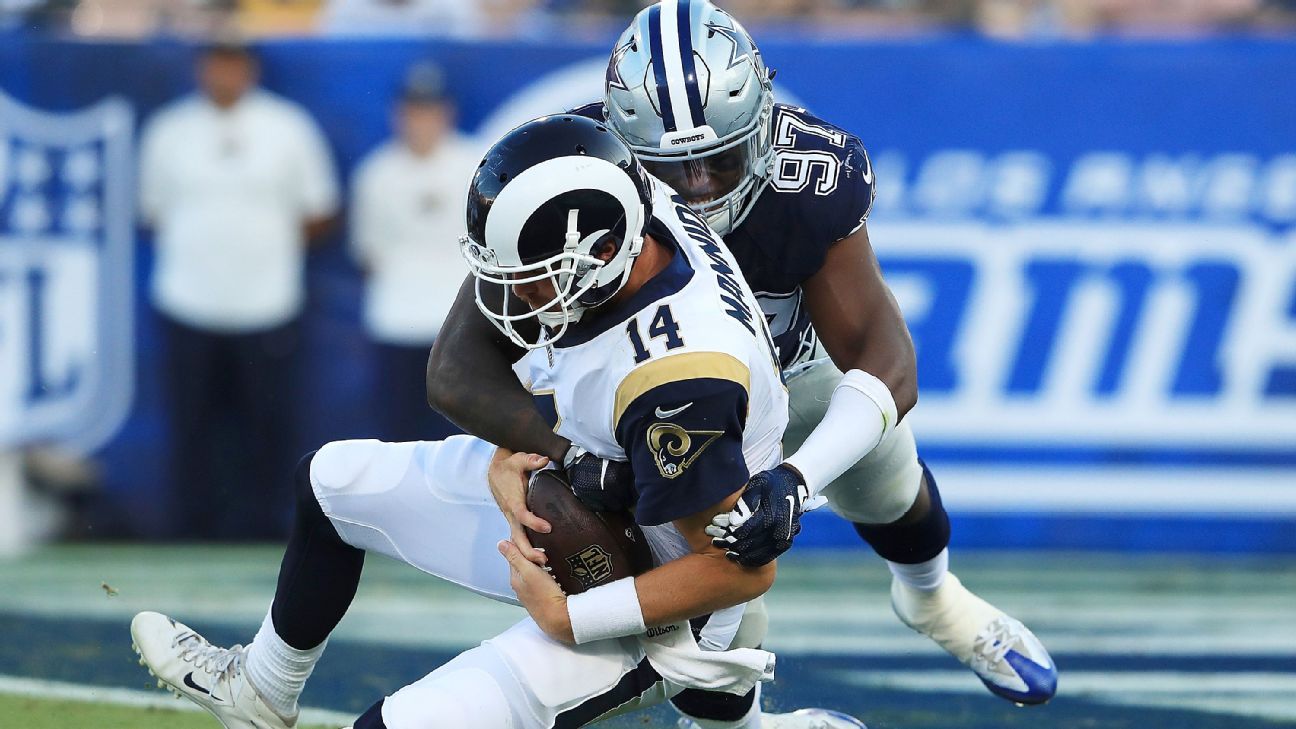 Taco Charlton makes a good impression his second time around - Dallas ...