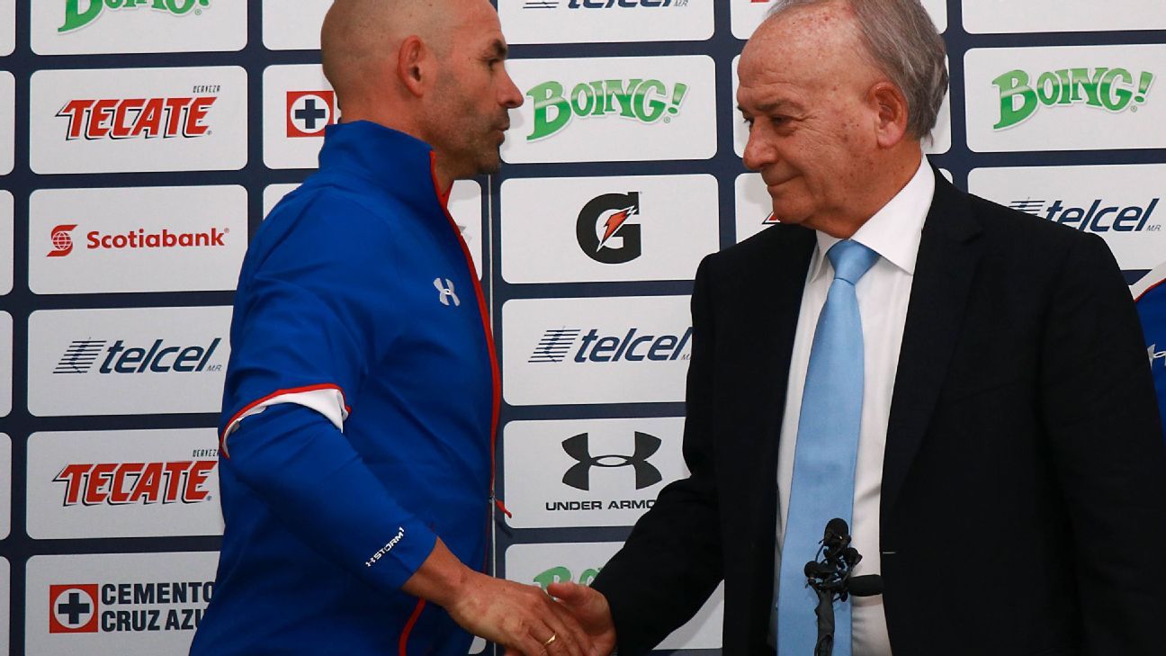 'Billy' Álvarez y Cruz Azul piden a Paco Jémez que se serene - ESPN