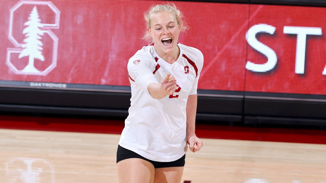 Kathryn Plummer of Stanford, Adora Anae of Utah, Brittany Abercrombie ...