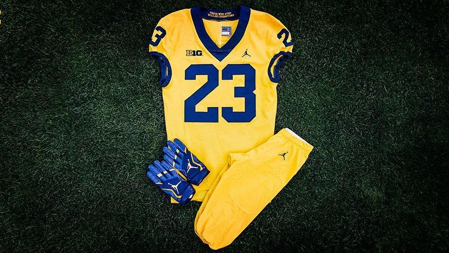 Michigan Wolverines to wear all-maize uniforms for first time since ...