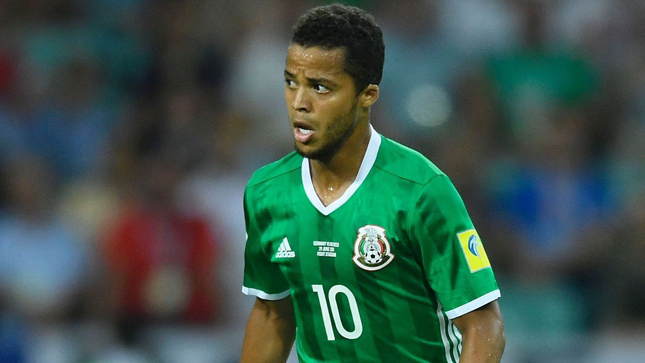 Giovani cumple 100 partidos con el Tri - ESPN