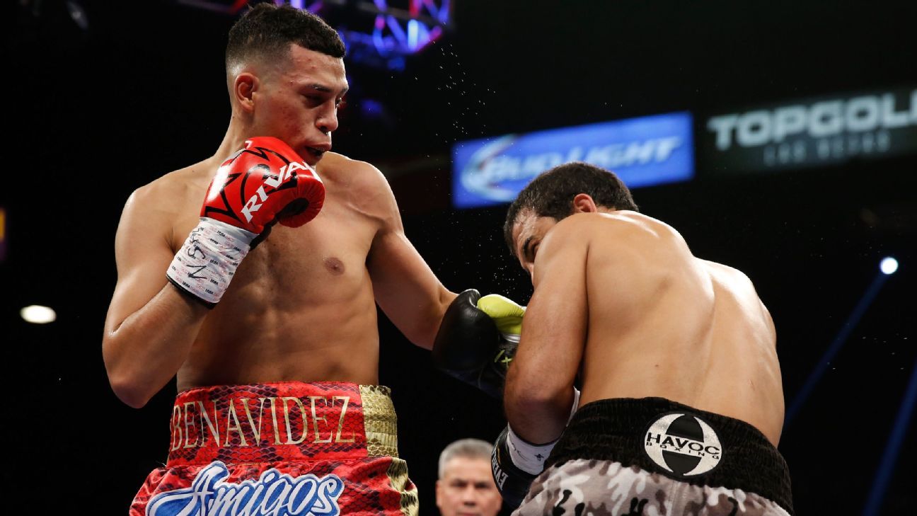 David Benavidez hace historia como el campeón más joven en 168 libras ...