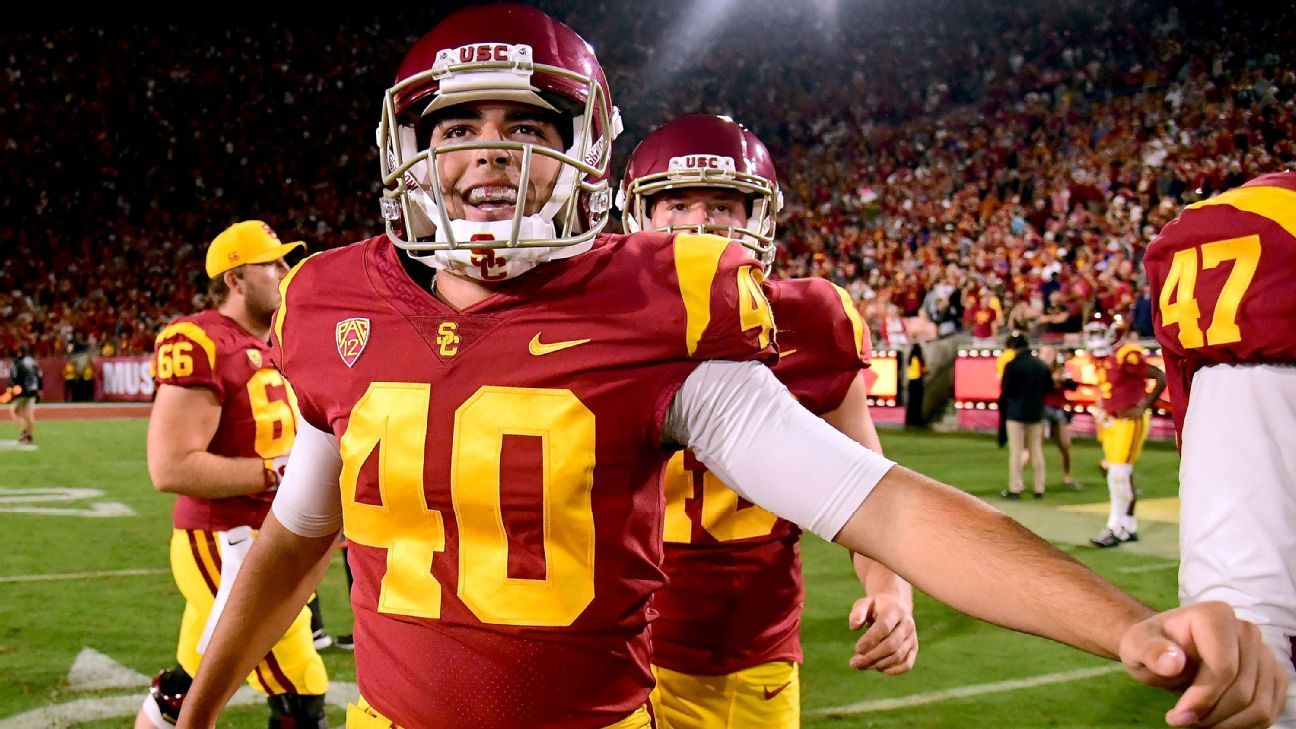 USC's season saved by walk-on freshman kicker - ESPN - Pac-12 Blog- ESPN