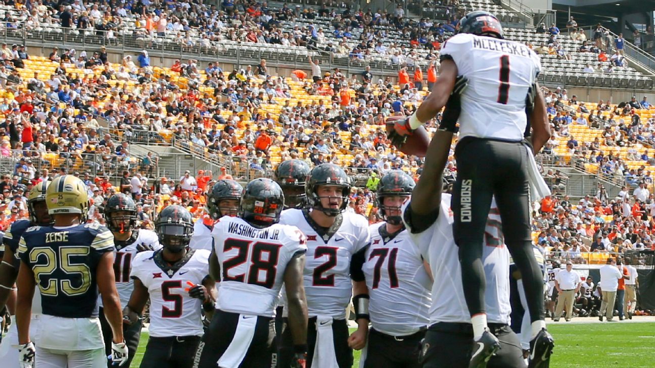 Behold the beauty and power of Oklahoma State's offensive attack - ESPN