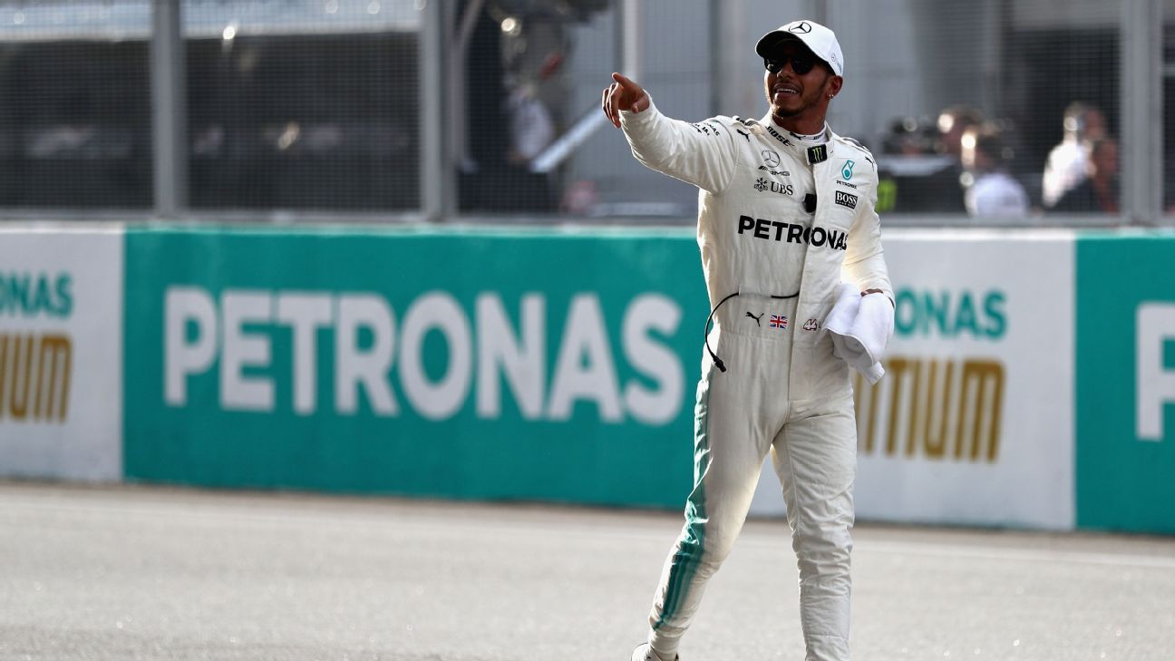 Lewis Hamilton surprised himself with Malaysia pole lap - ESPN