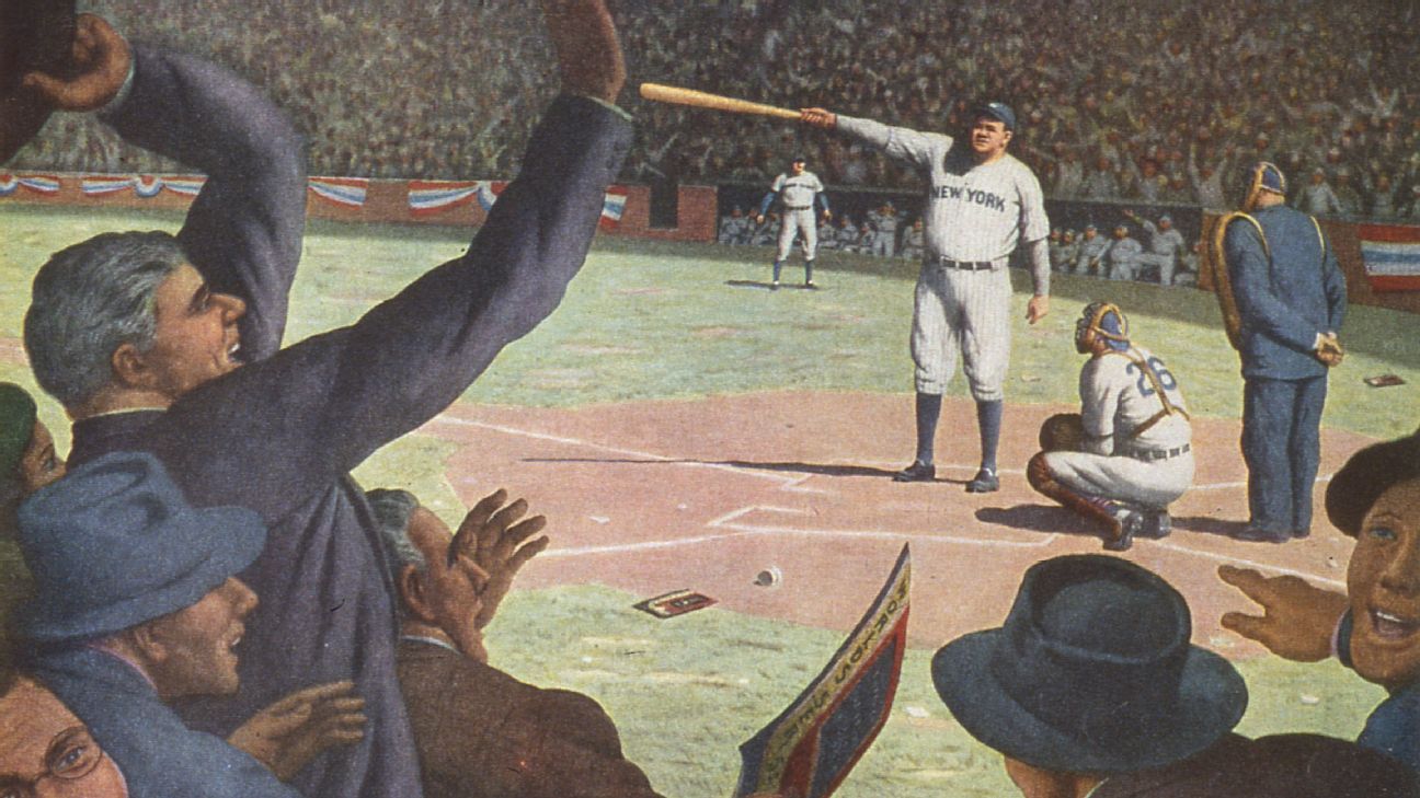 #UnDíaComoHoy Babe Ruth predijo un tremendo HR - ESPN