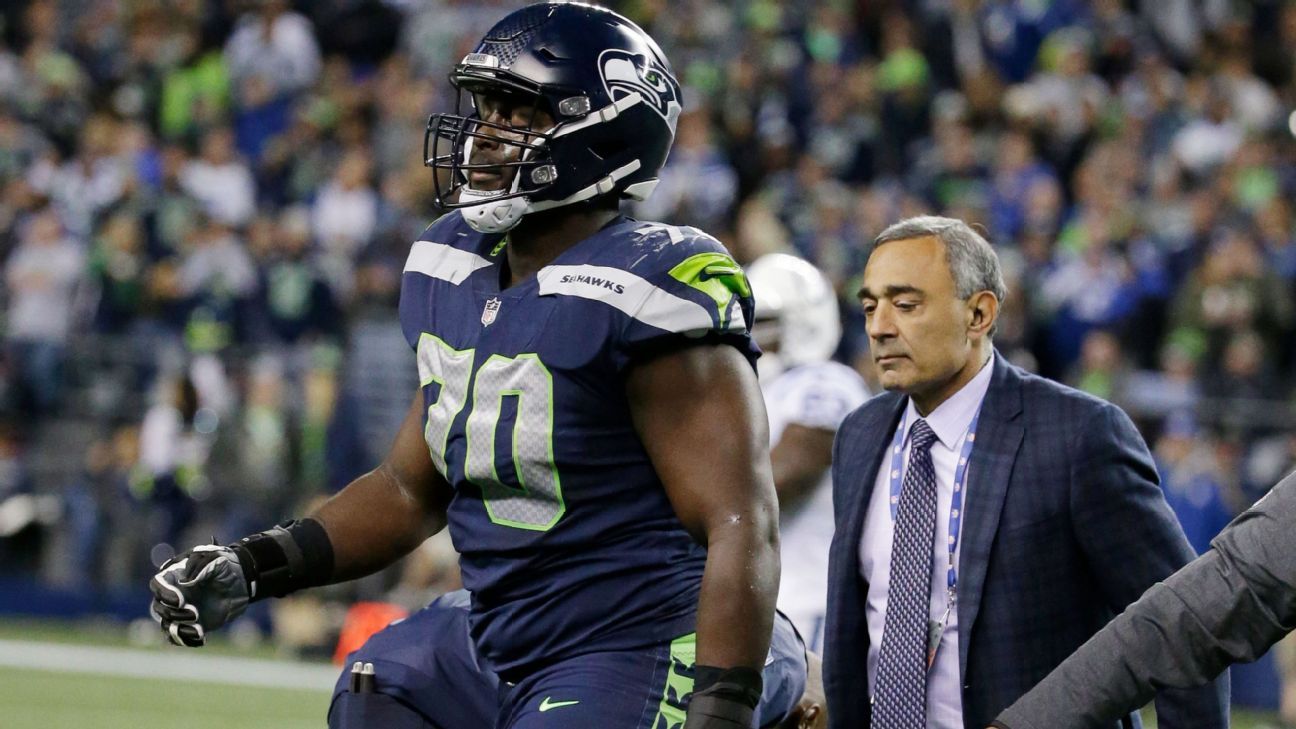 Seahawks lose Chris Carson, Jeremy Lane, Cliff Avril to injuries; Rees ...