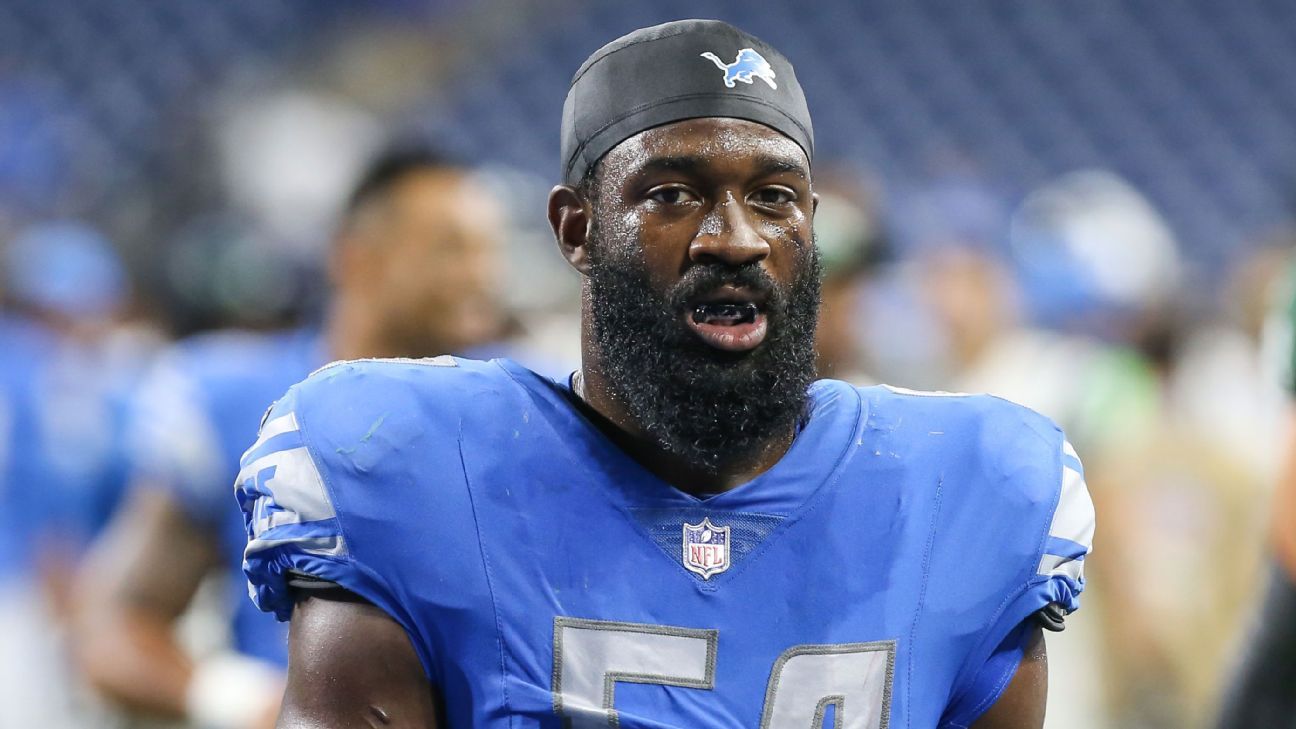 The 'hardest week' of Lions LB Steve Longa's life - ESPN - Detroit ...