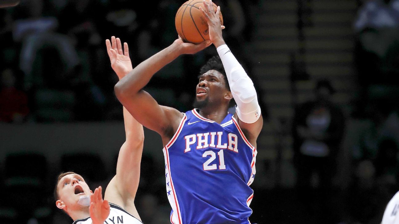 Philadelphia 76ers' Joel Embiid has impressive preseason debut since ...