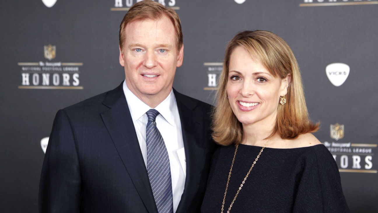 Roger Goodell's wife was using anonymous tweets to defend him - ESPN