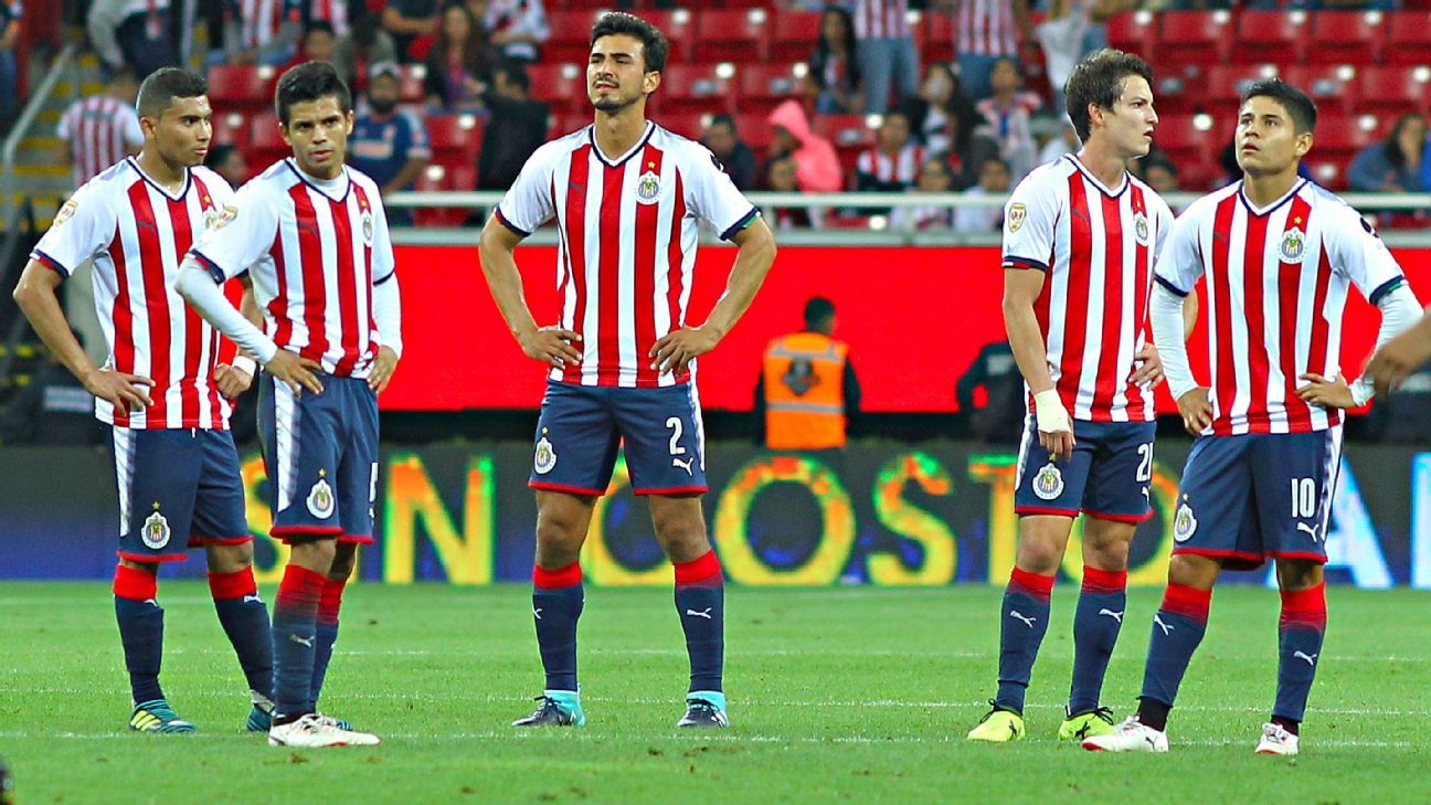 SPI: Chivas eliminado a falta de cinco jornadas - ESPN