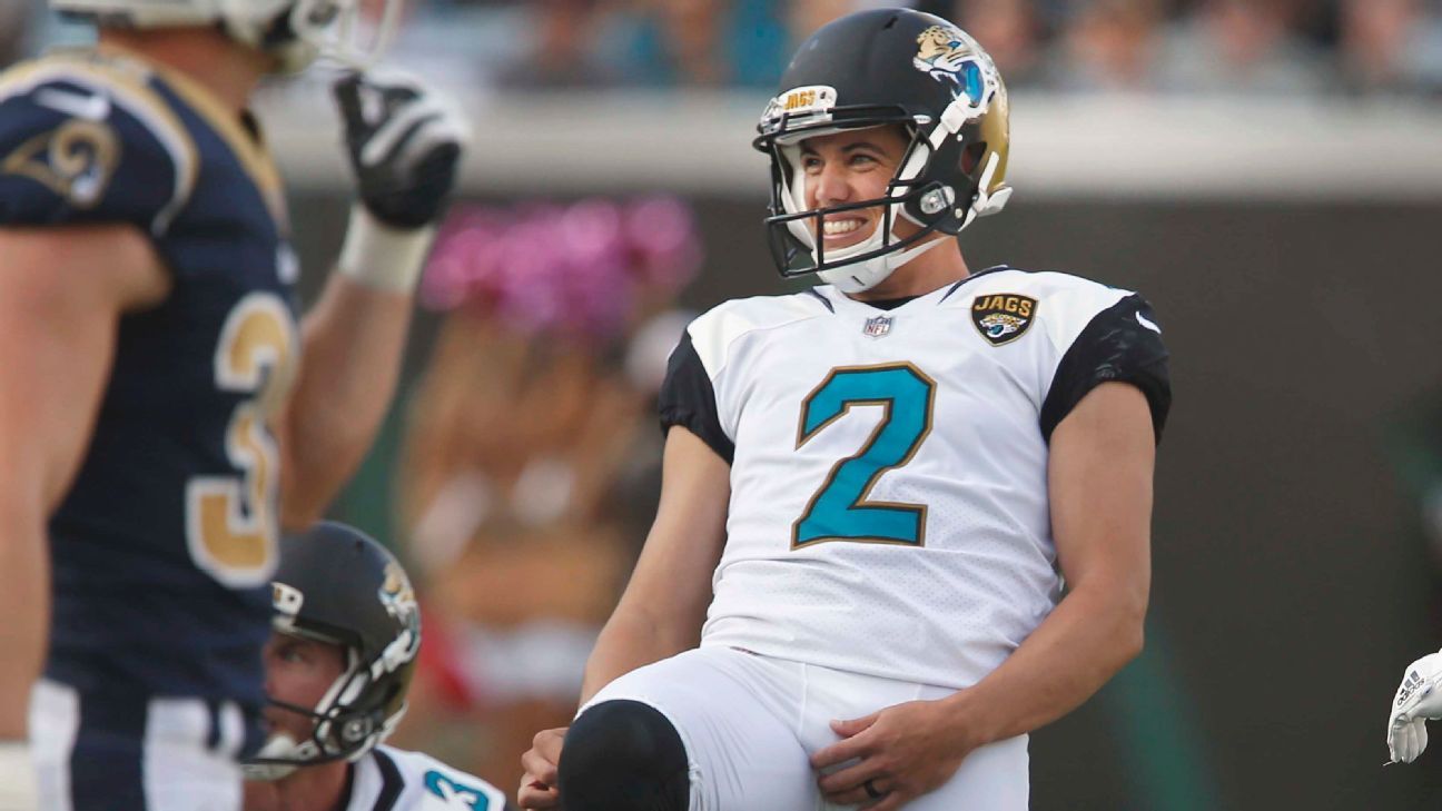 Jaguars release kicker Jason Myers after FG misses - ESPN