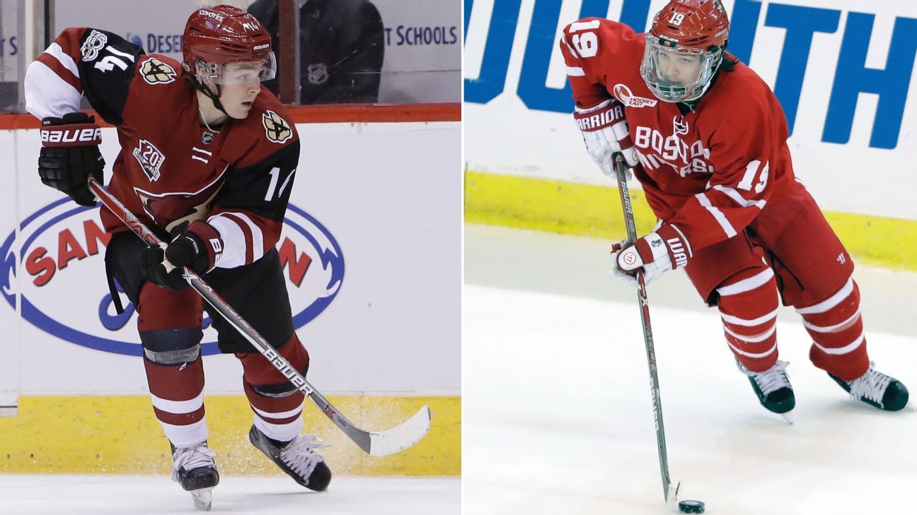 NHL -- Boston College-Boston University rivalry alive in the NHL - ESPN