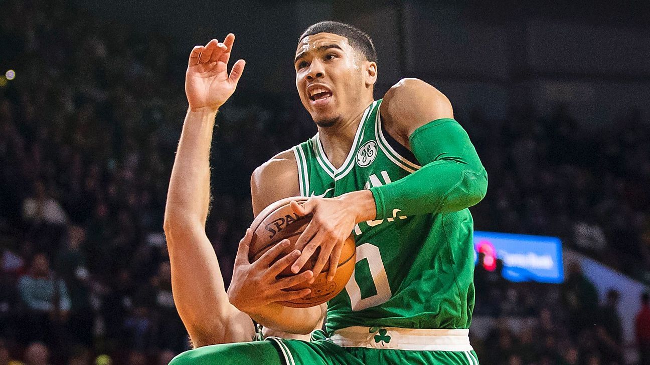 Jayson Tatum (ankle) leaves Celtics game, will get tests Thursday - ESPN