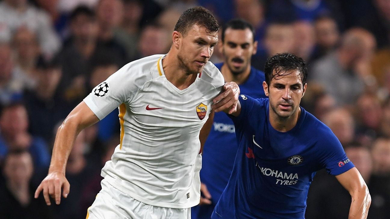 Chelsea Roma battle for control of group in Champions League clash - ESPN