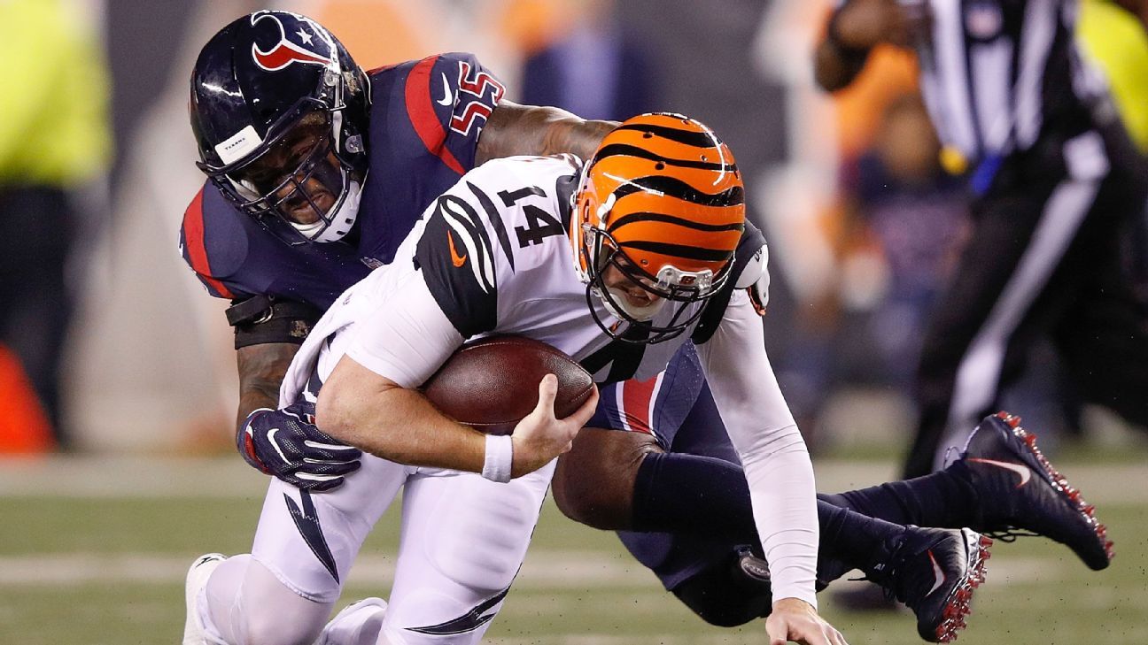 Bengals face biggest challenge yet vs. Jags' pass rush on record pace ...