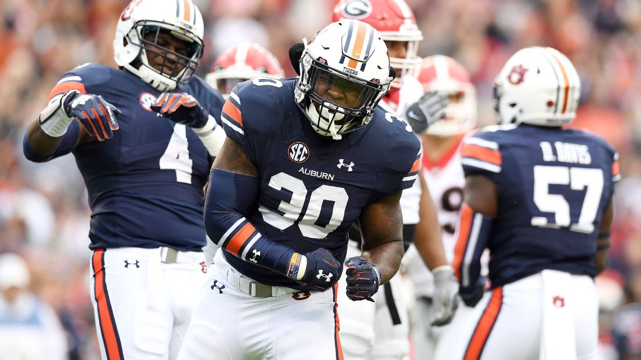 Auburn flips the script on No. 1 Georgia, sets up pivotal Iron Bowl ...