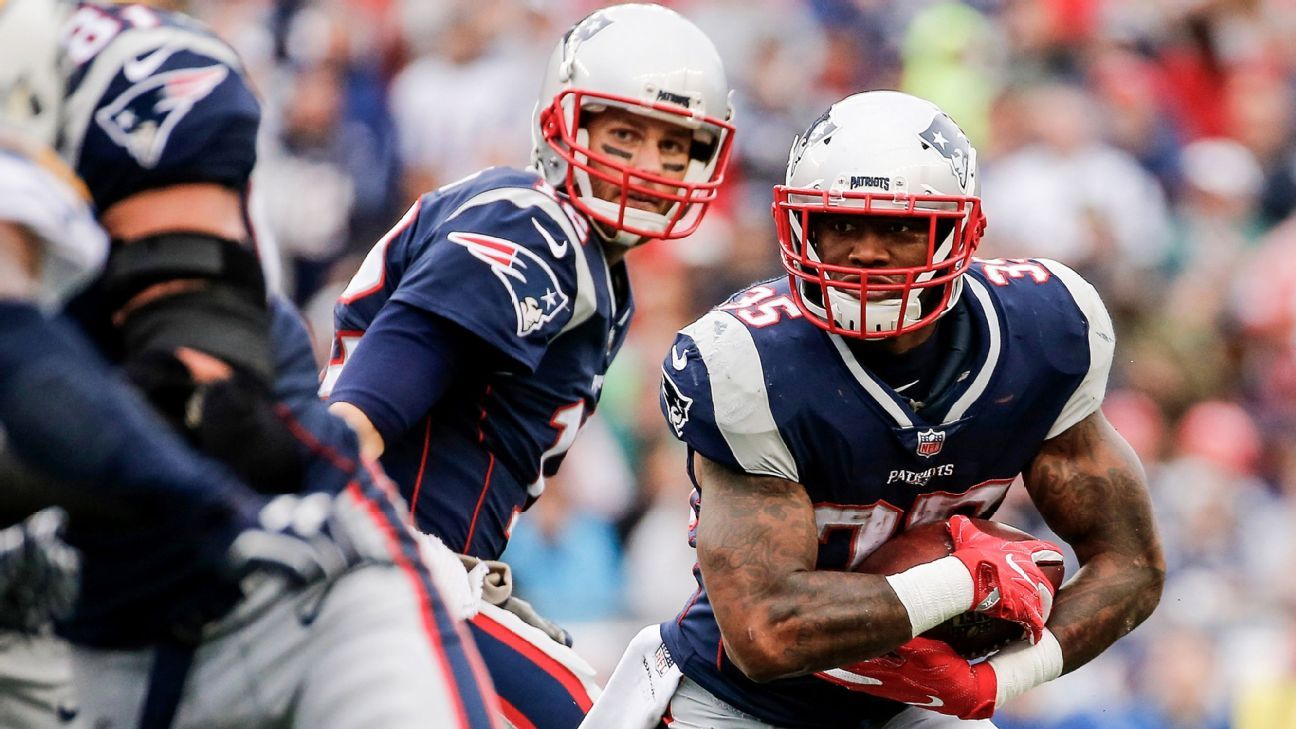 With Rex Burkhead injury, Mike Gillislee could get long-awaited call ...