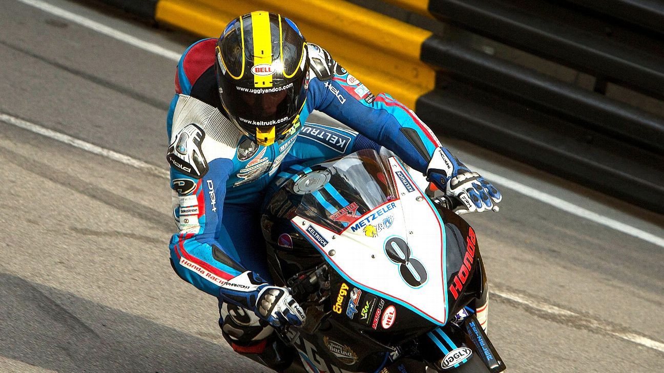 British motorcyclist Daniel Hegarty dies after crash at Macau GP - ESPN