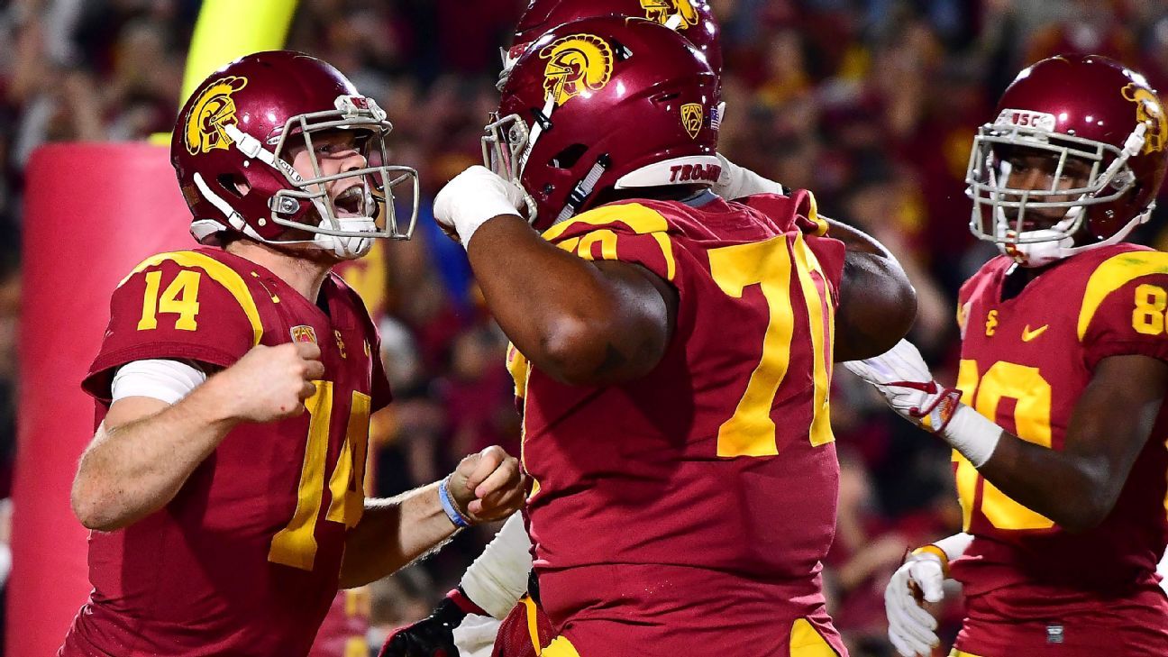 Sound familiar? Josh Rosen had the stats, Sam Darnold got the win ...