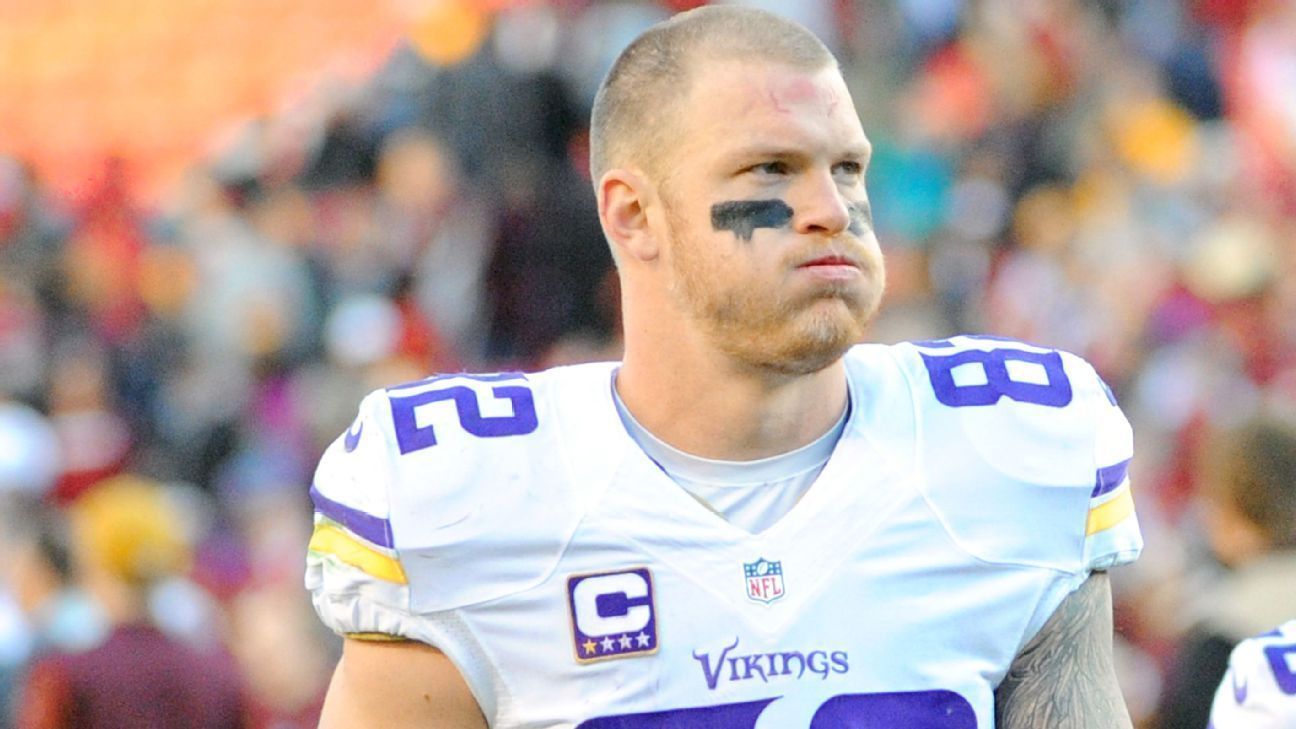 Minnesota Vikings no contarían con Kyle Rudolph ni Riley Reiff - ESPN