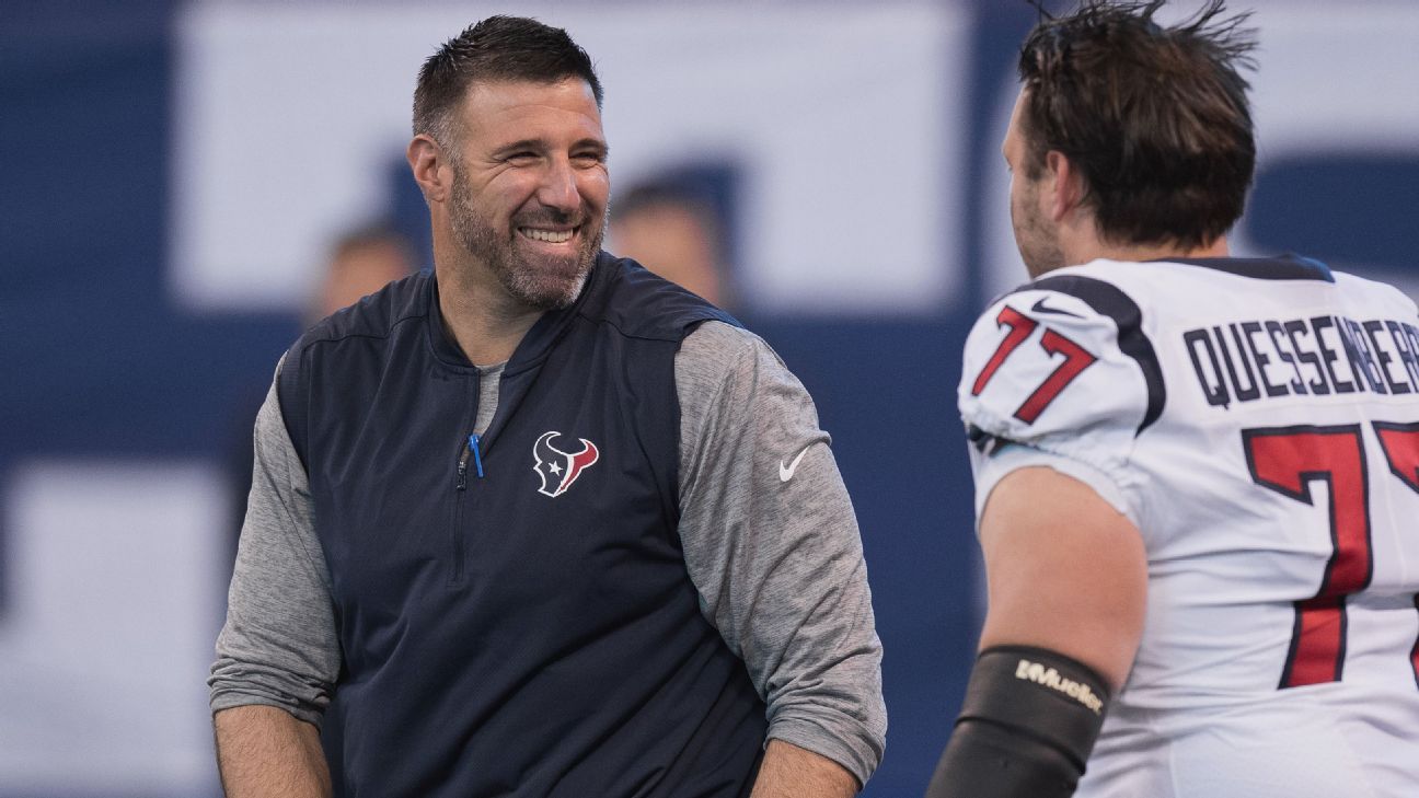 Mike Vrabel was always Titans GM Jon Robinson's first choice as coach ...
