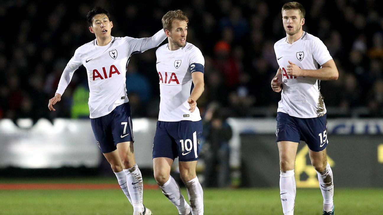 Harry Kane breaks his August duck as Kieran Trippier stars for ...