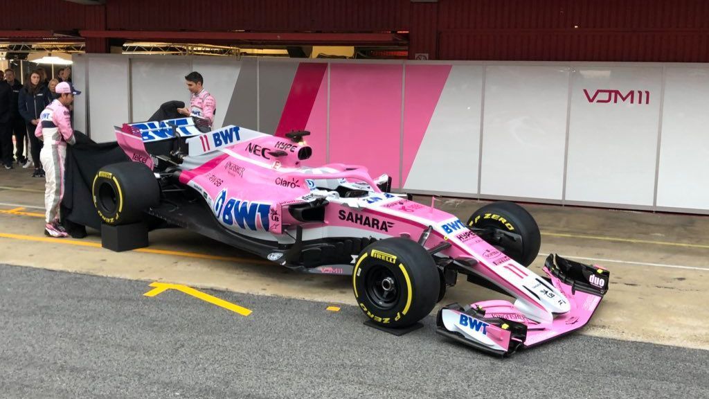 Force India launches 2018 car - ESPN
