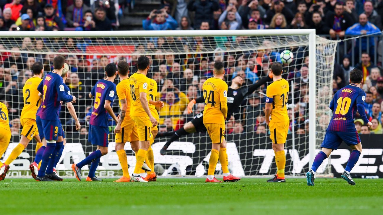 Lionel Messi scores 600th career goal for Barcelona vs. Atletico Madrid ...