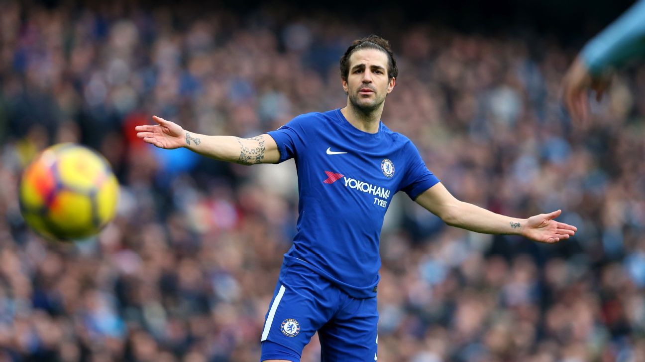 Cesc Fabregas and Pedro sloppy and off the pace against leaders ...