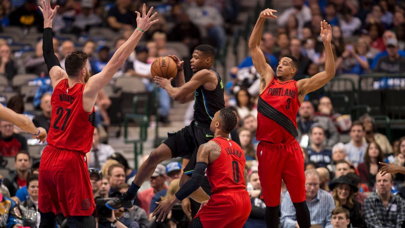 Fantasy NBA Daily Notes: Portland blazes a trail to the No. 3 seed - ESPN