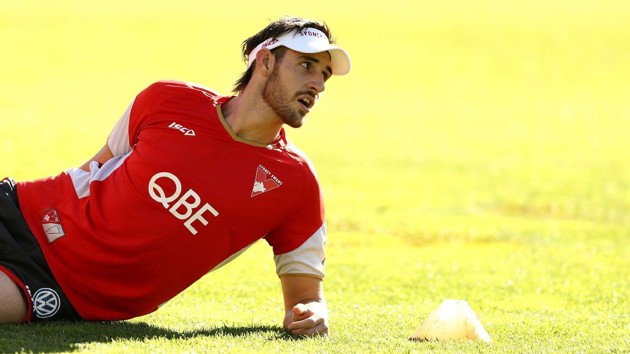 Sydney Swans ruckman Sam Naismith misses season after rupturing ACL - ESPN