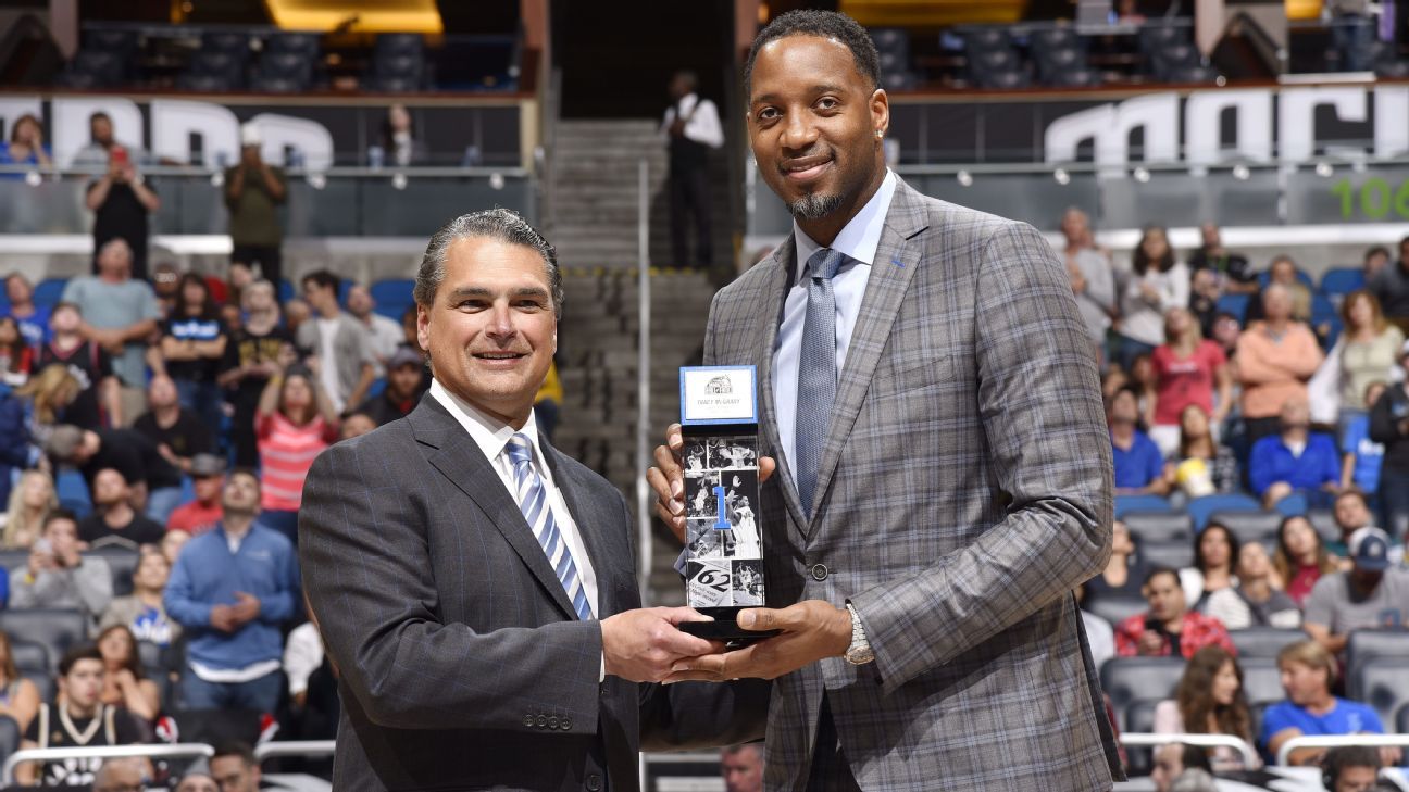Tracy McGrady enshrined in Orlando Magic Hall of Fame - ESPN