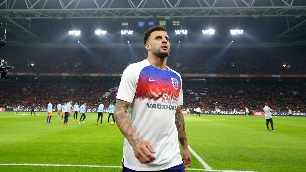 Kyle Walker hopes to be England's driving force at World Cup - ESPN